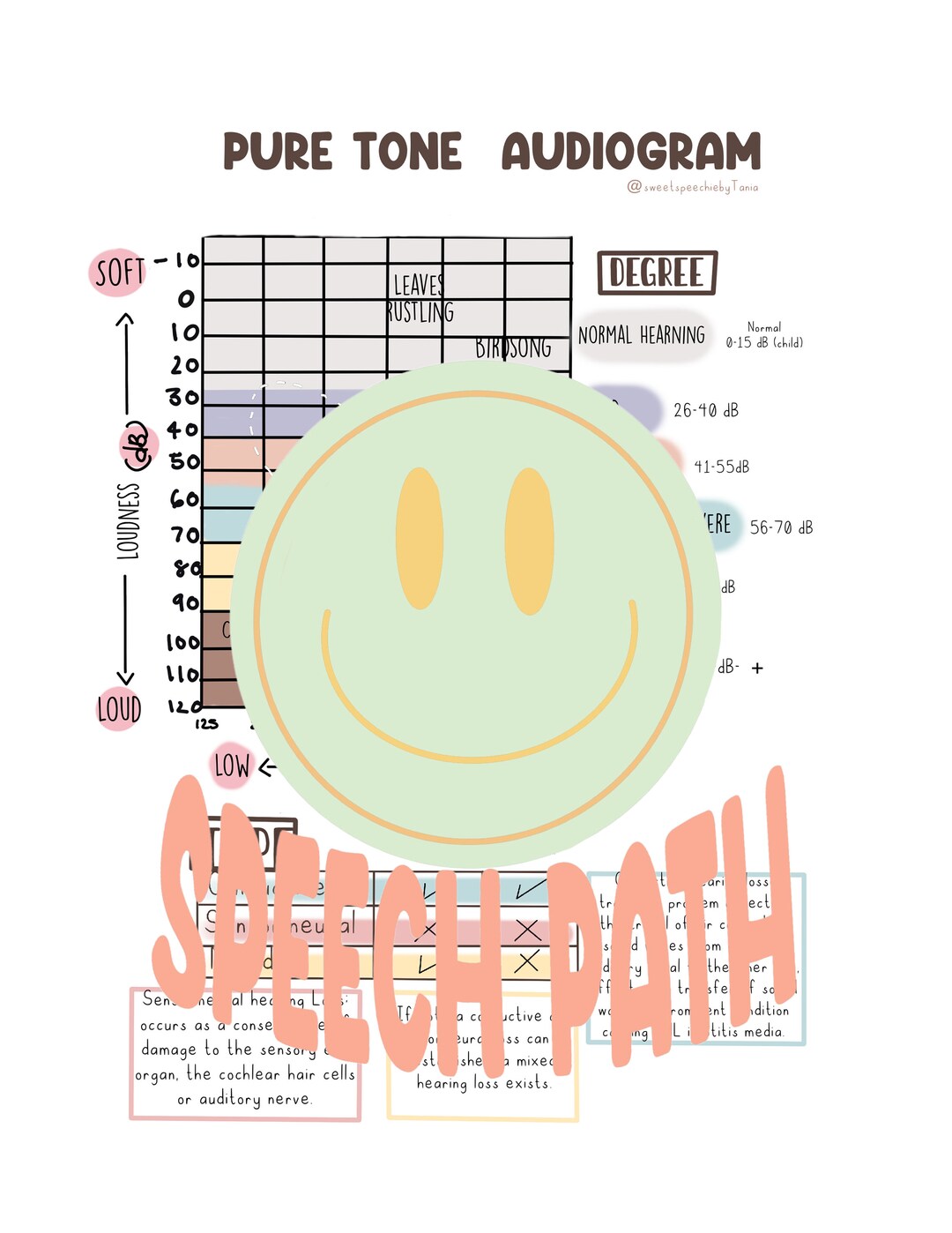 SLP Pure Tone Audiogram, Slp2b, Future Speech Pathologist, Audiologist ...