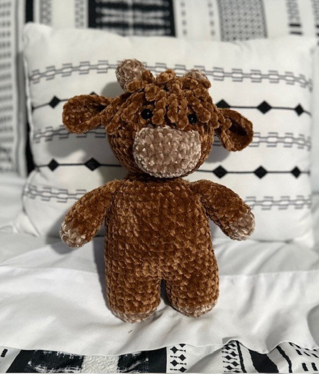 Highland Cow Pattern; Pattern Only - Etsy