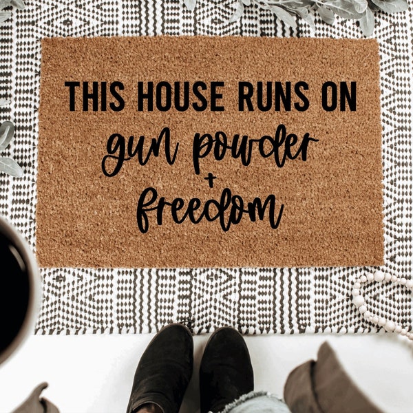 Political Doormat - Etsy