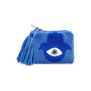 Evil Eye Coin Purse / Handmade Clutch Wallet / Coin Purse / Pouch Purse ...