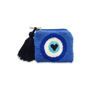 Evil Eye Coin Purse / Handmade Clutch Wallet / Coin Purse / Pouch Purse ...