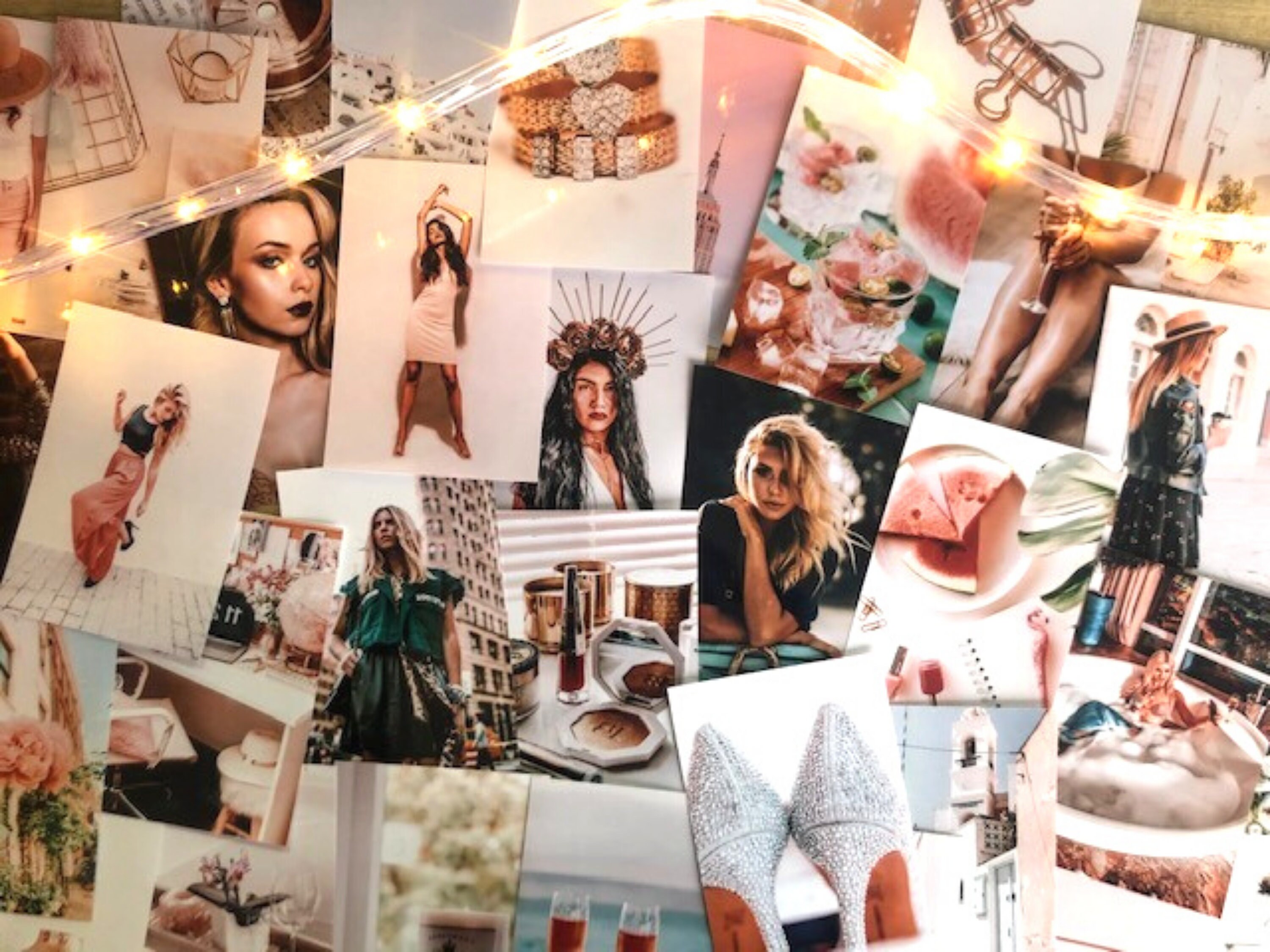 Glam Wall Decor, Photo Wall Collage Kit, Wall Collage Kit, Collage Wall ...