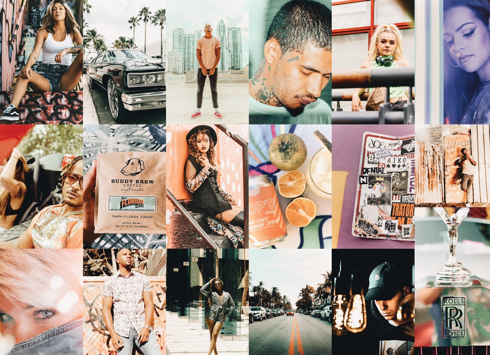 Photo Wall Collage Kit Boujee, Boujee Aesthetic Wall Collage Kit ...