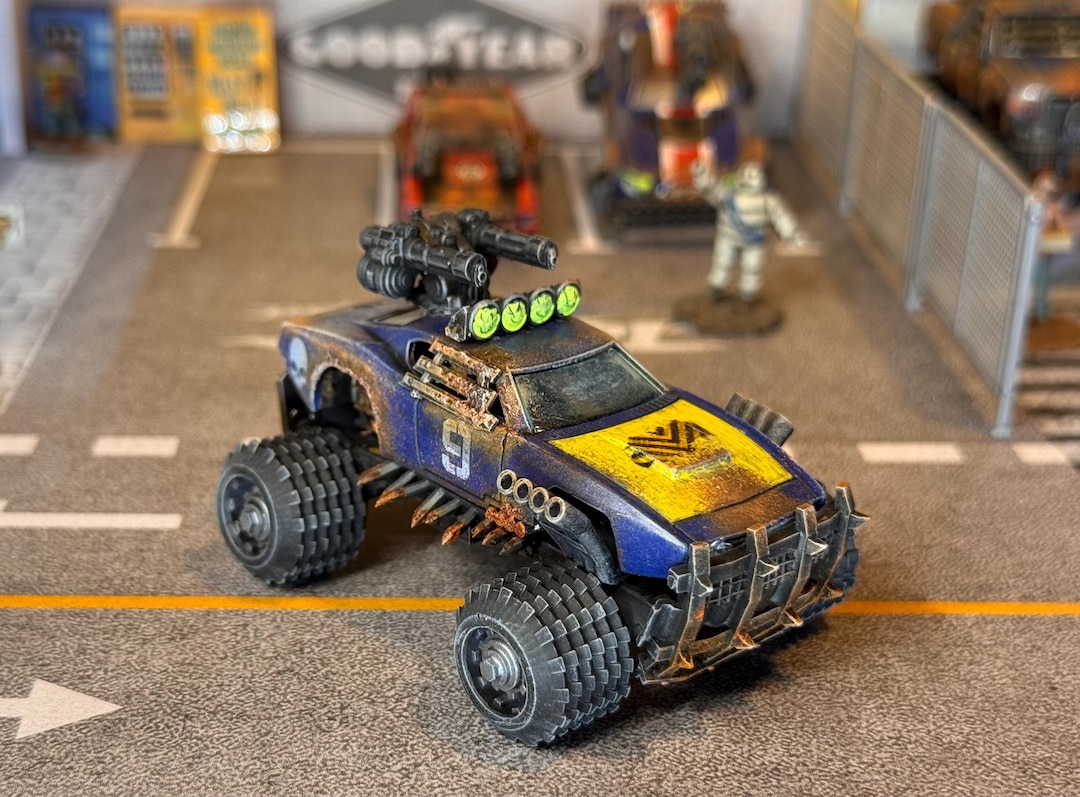 Redneck Raider - Hot Wheels - Gaslands - Car Wars - Autokill! - Dark ...