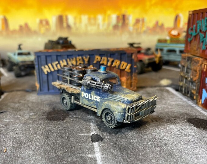 Prohibition Era Highway Patrol Truck - 49 Ford F1 - Gaslands - Cars ...