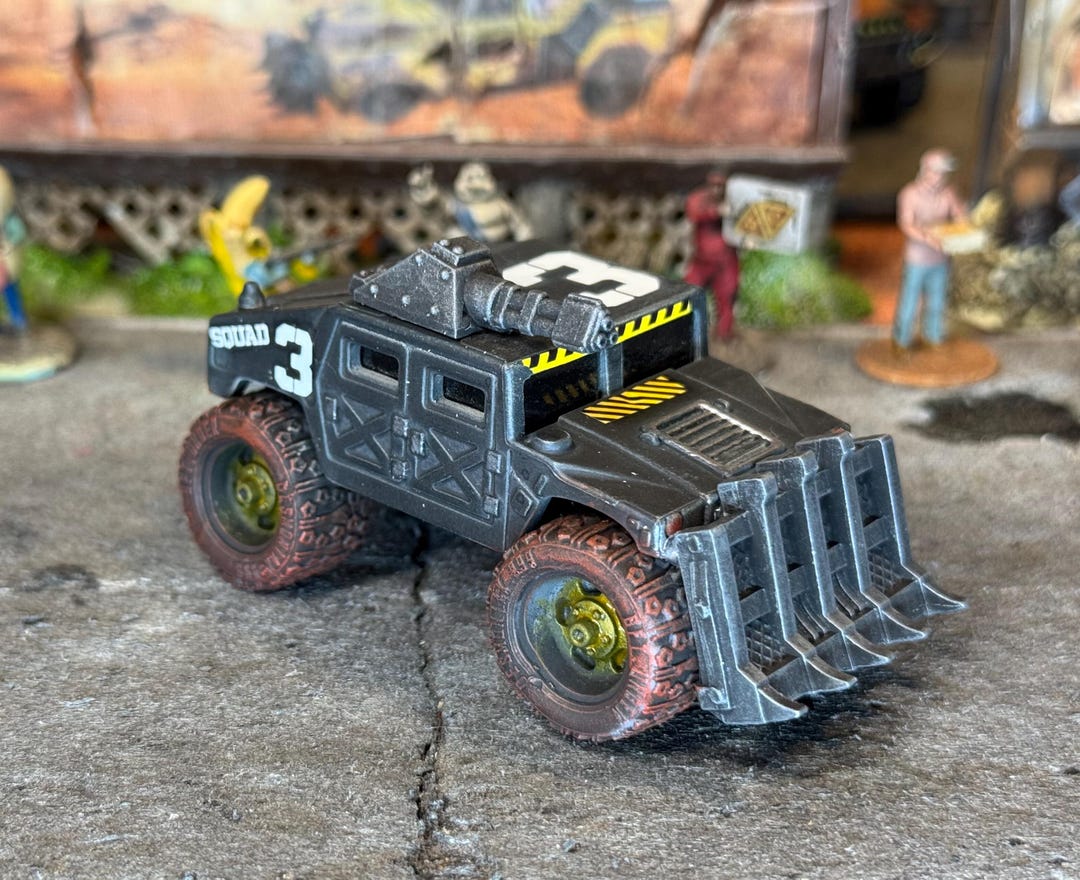 3rd Squad - Humvee - Gaslands - Car Wars - Autokill! - Dark Future ...