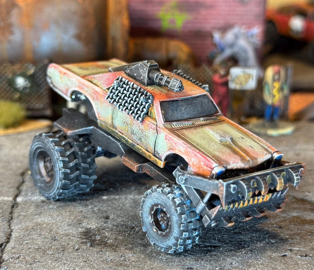 Bite Me Gaslands Car Wars Autokill Dark Future Blooded, Armed & Table ...