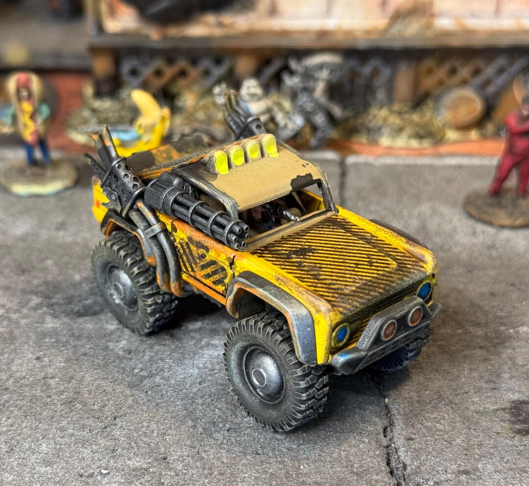 Redneck Romp - Custom Ford Bronco - Gaslands - Car Wars - Autokill ...