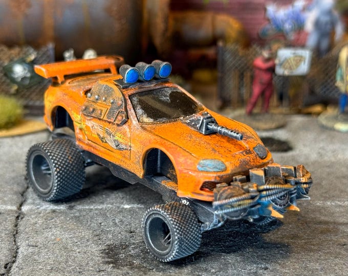 Rowdy and Redneck - Fast and Furious Supra - Gaslands - Car Wars ...