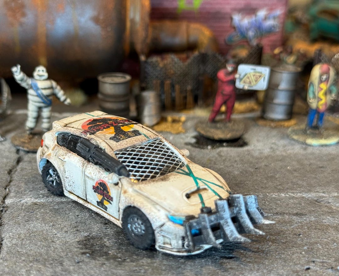 Miyazaki Mike Subaru WRX STI Gaslands Car Wars Autokill Dark Future ...