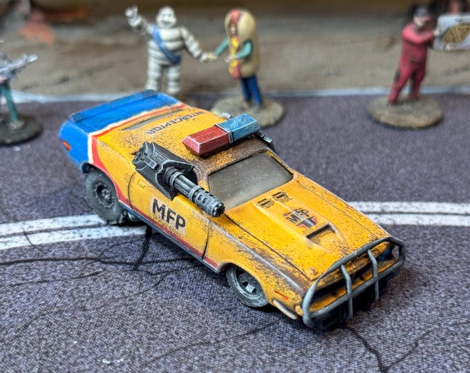 MFP Interceptor - 67 Pontiac GTO - Gaslands - Car Wars - Autokill ...