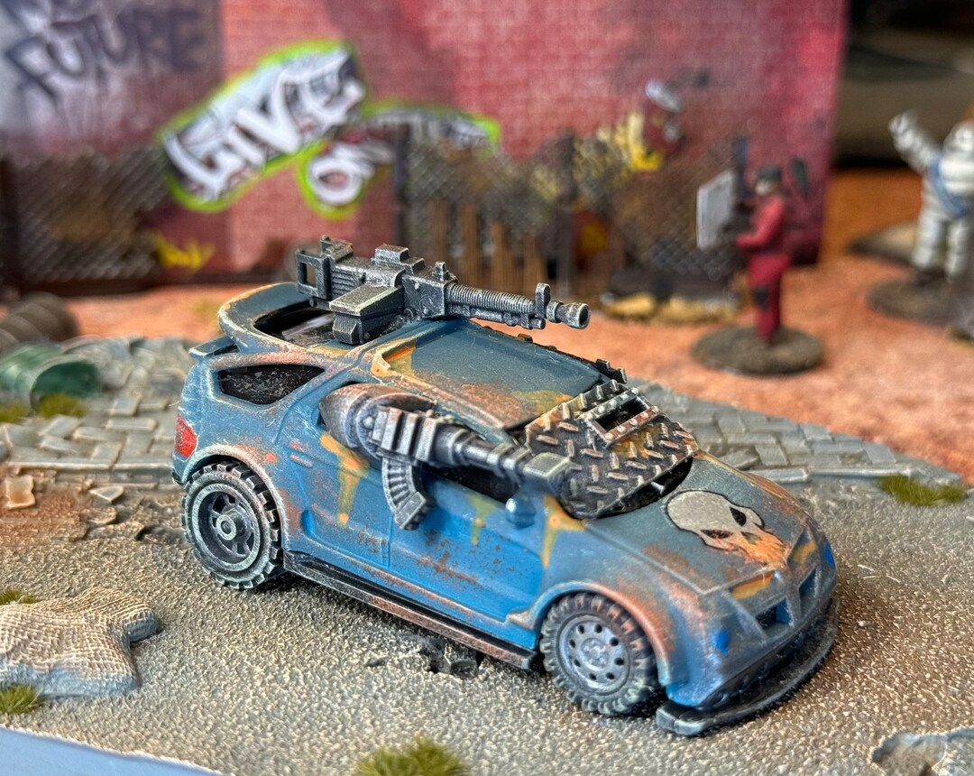 Heart Warmer Pontiac Aztek Custom Gaslands Car Wars Autokill Dark ...