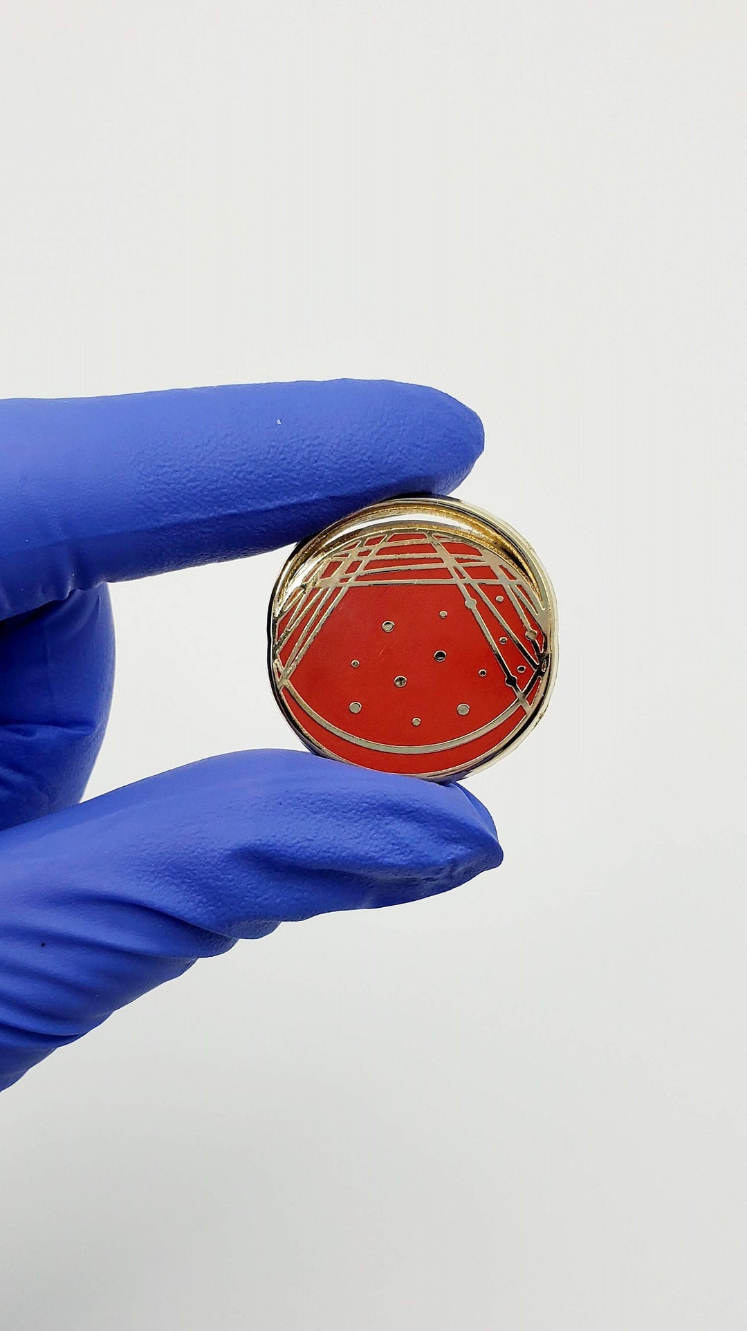 Petri Dish Pin Microbiology Pin Science and Research - Etsy