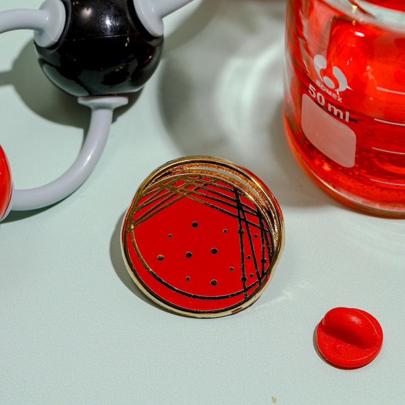 Microbiology Pin - Etsy