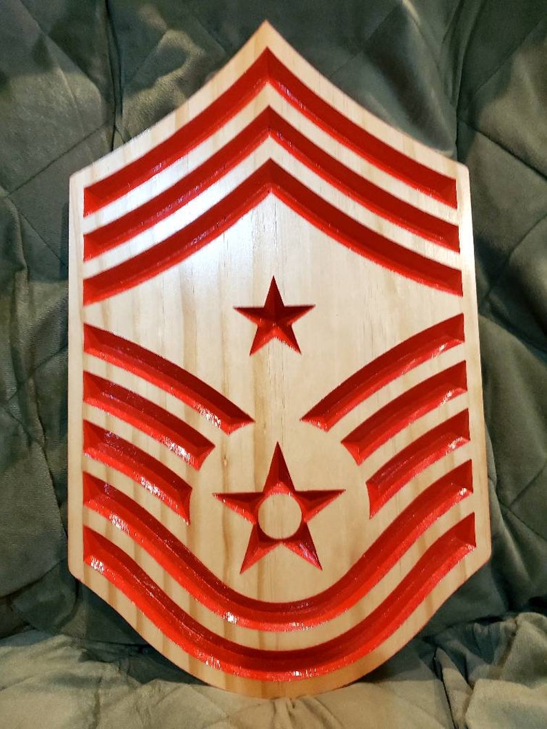 Command Chief Air Force Stripes - Etsy