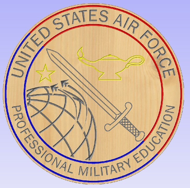 US Air Force Professional Military Education - Etsy