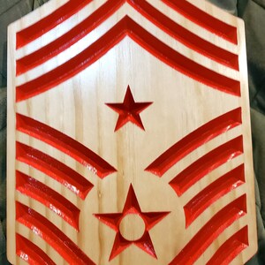 E-9 Chief Master Sergeant Stripes - Etsy