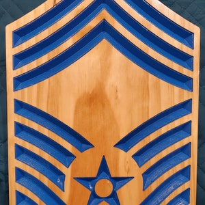 E-9 Chief Master Sergeant Stripes - Etsy