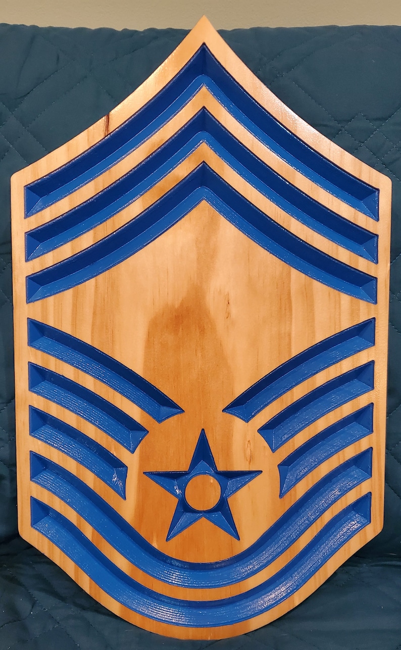 E-9 Chief Master Sergeant Stripes - Etsy