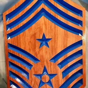 E-9 Chief Master Sergeant Stripes - Etsy