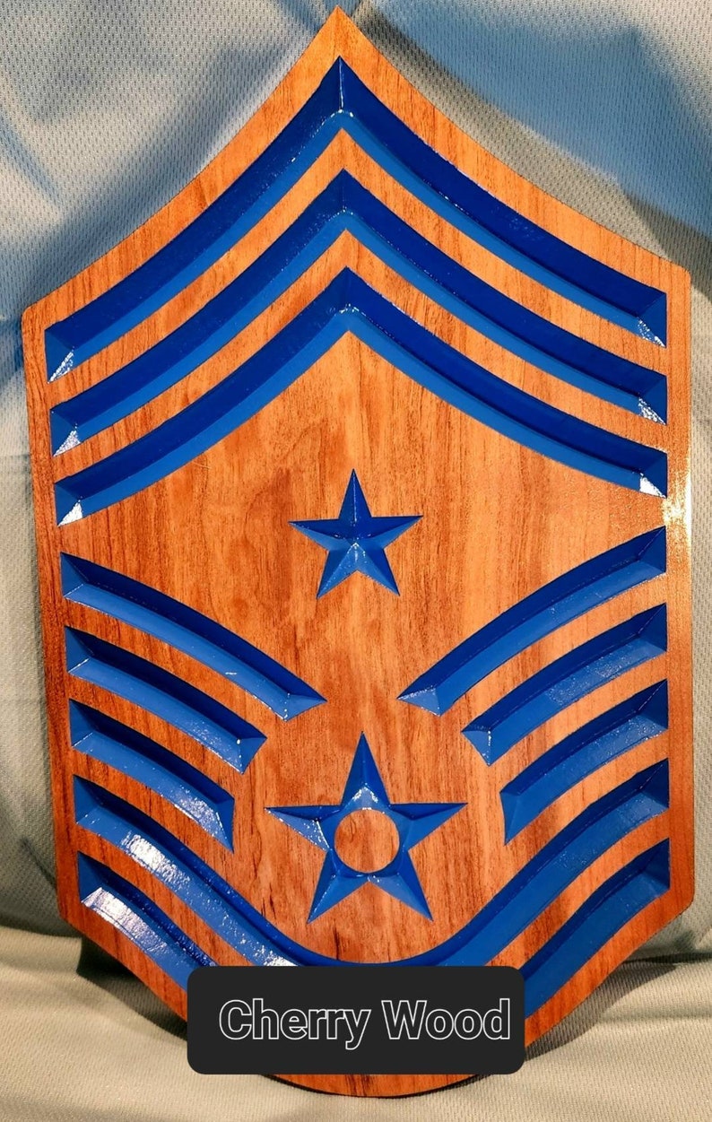 E-9 Chief Master Sergeant Stripes - Etsy