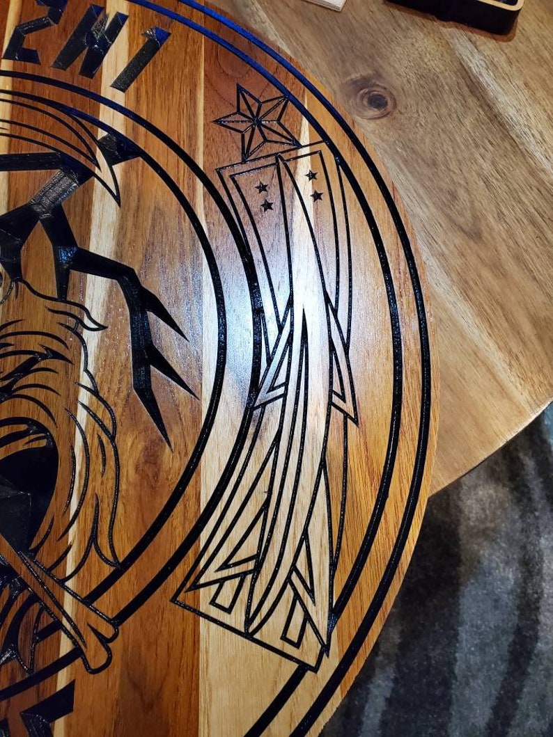 462/2W1 Reaper Wood Patch With Missile Badge - Etsy