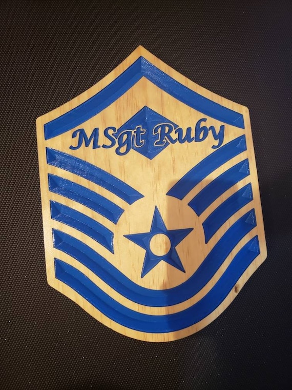 Air Force First Sergeant Stripes | Etsy