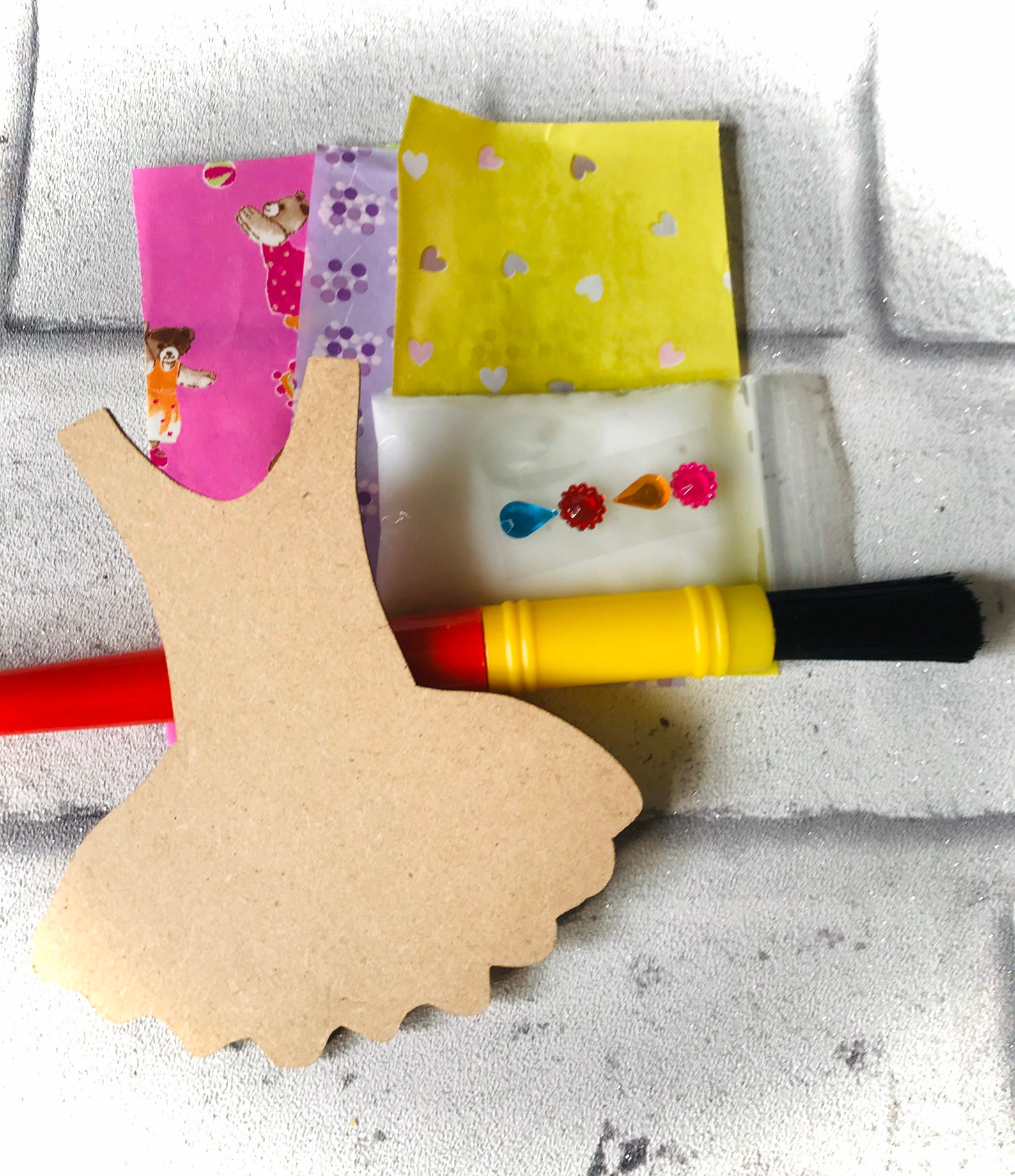 Decopatch Craft Kit-party Bag Favour/fillers-craft Party Idea-children ...