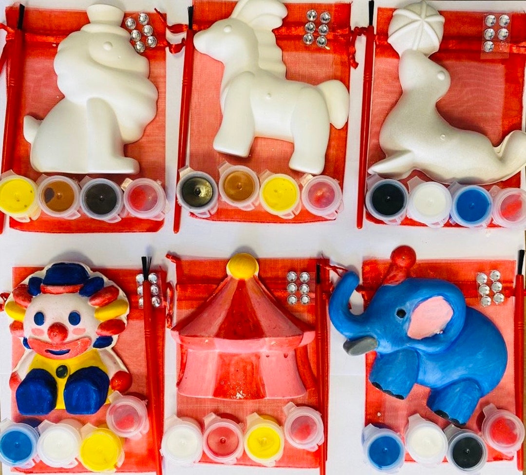 Circus Craft Kit in Organza Gift Bag-paint Craft Set-greatest Showman ...