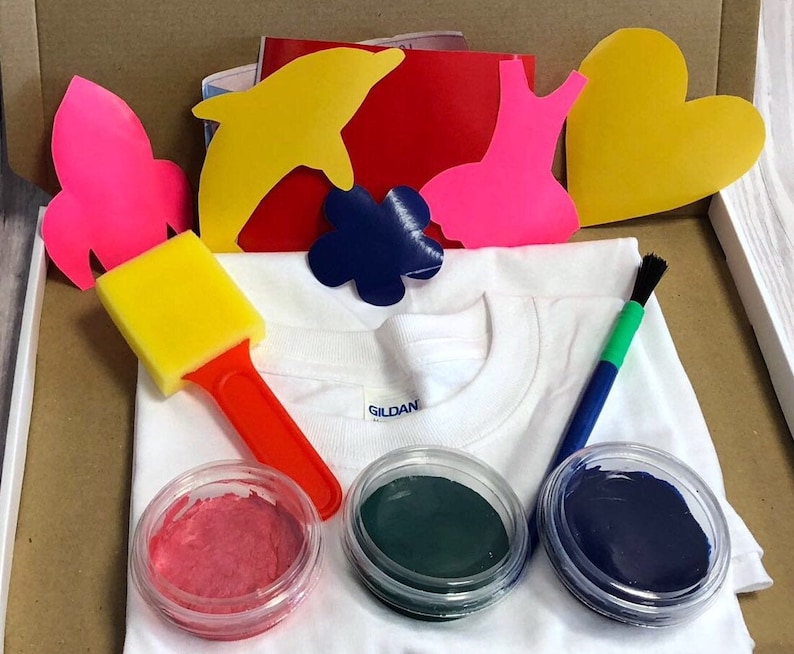 Craft Party Kits-decorate Your Own T-shirt Kit-painting Party-party ...