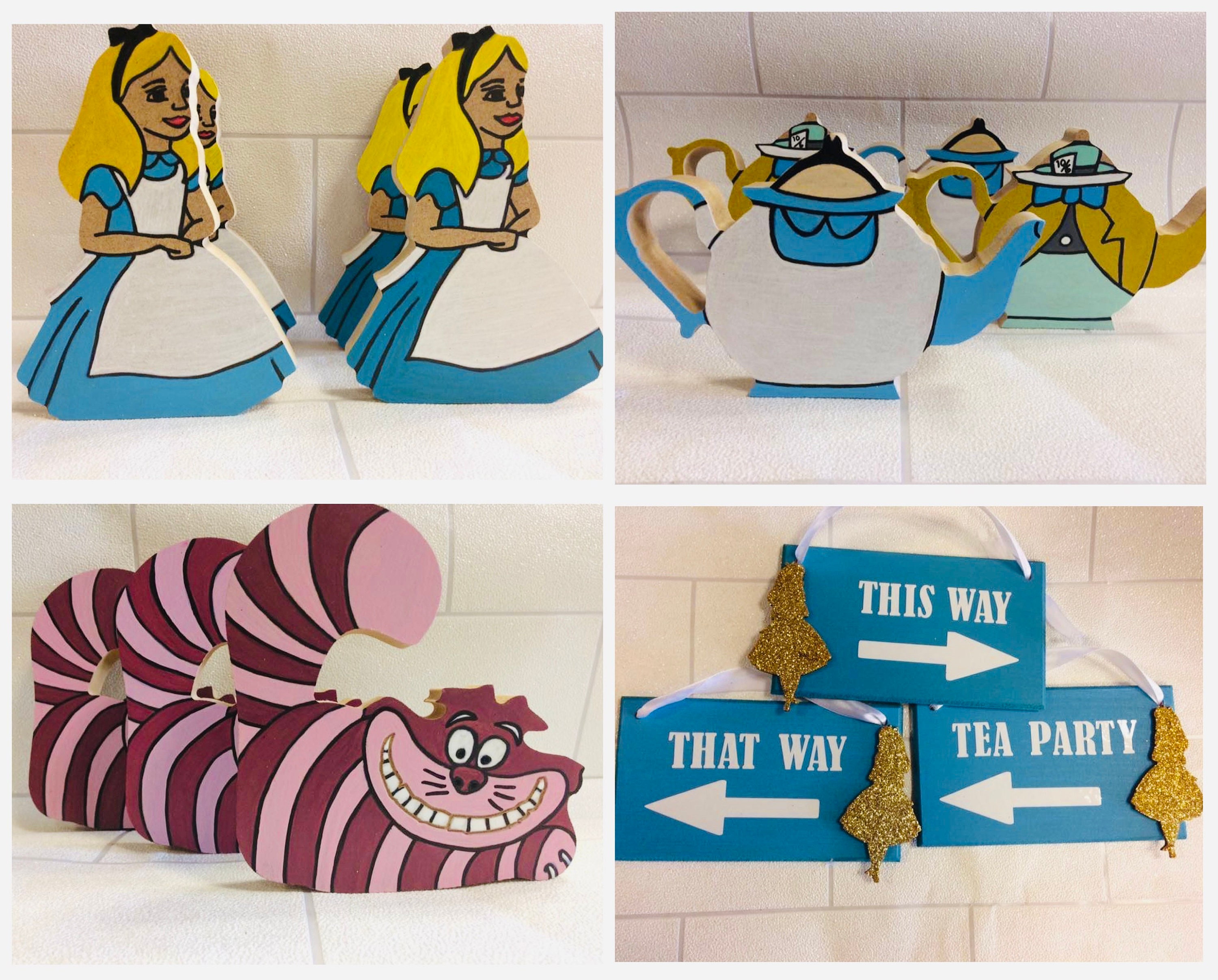 Alice In Wonderland Crafts And Activities Alice In Wonderland Party