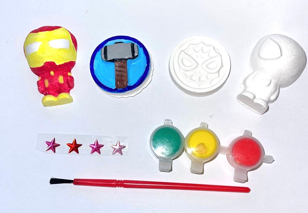 Superhero Craft Kit-superhero Party Craft From 1.89 Each Paint Set ...