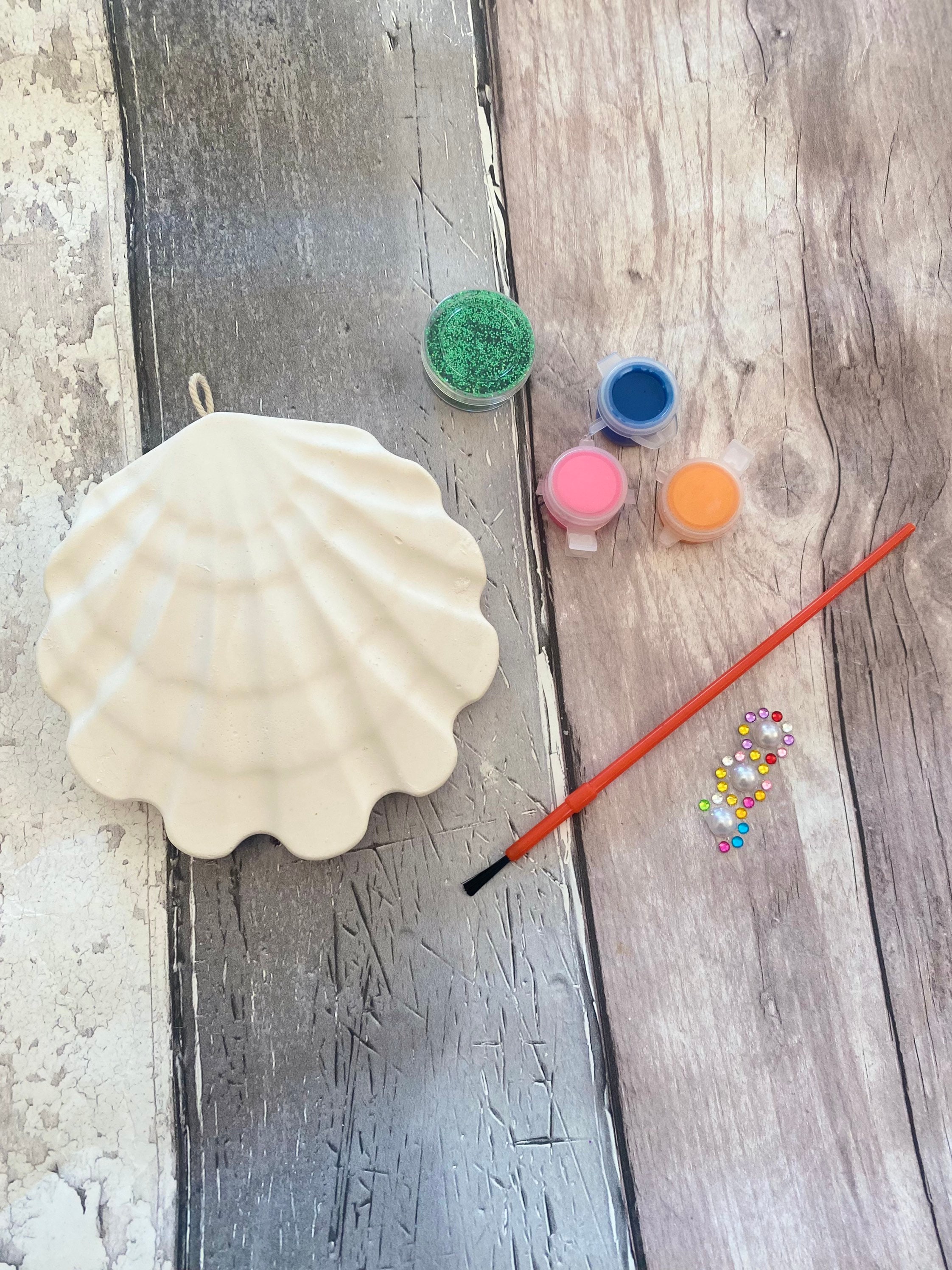 Seashell Craft Kit-seashell Wall Hanger Craft Kit From 1.99 - Etsy UK