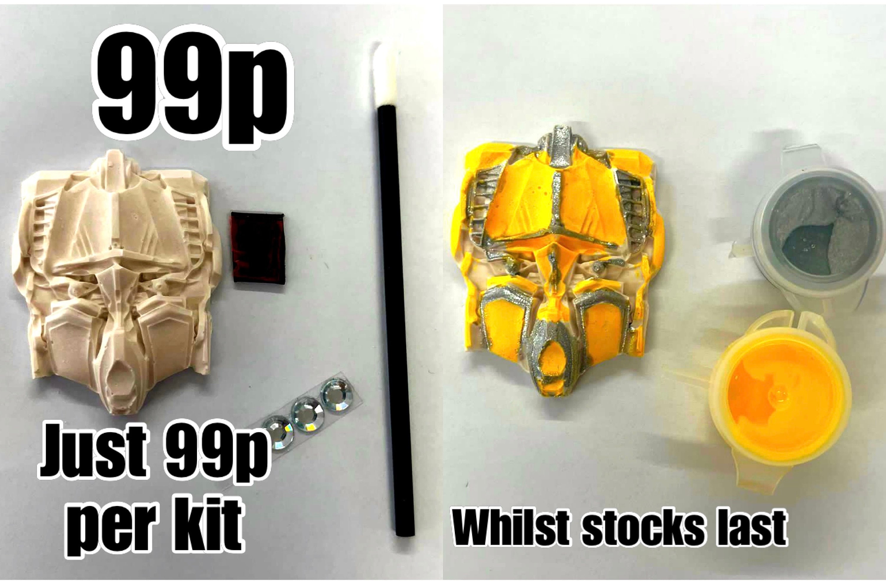 99p Each-robot Craft Kit-unique Birthday Robot Party Bag Favour/fillers ...
