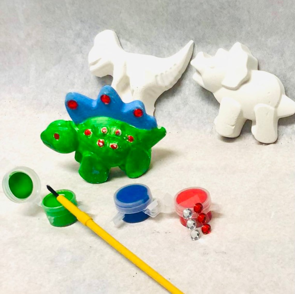 Dinosaur Party Bag-dinosaur Craft Kit-paint Set-unique Party | Etsy