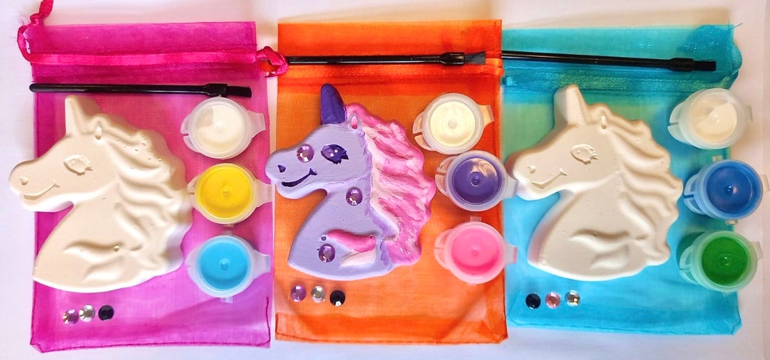 Unicorn Craft Kit -free Standing Unicorn -unique Birthday Party Bag ...