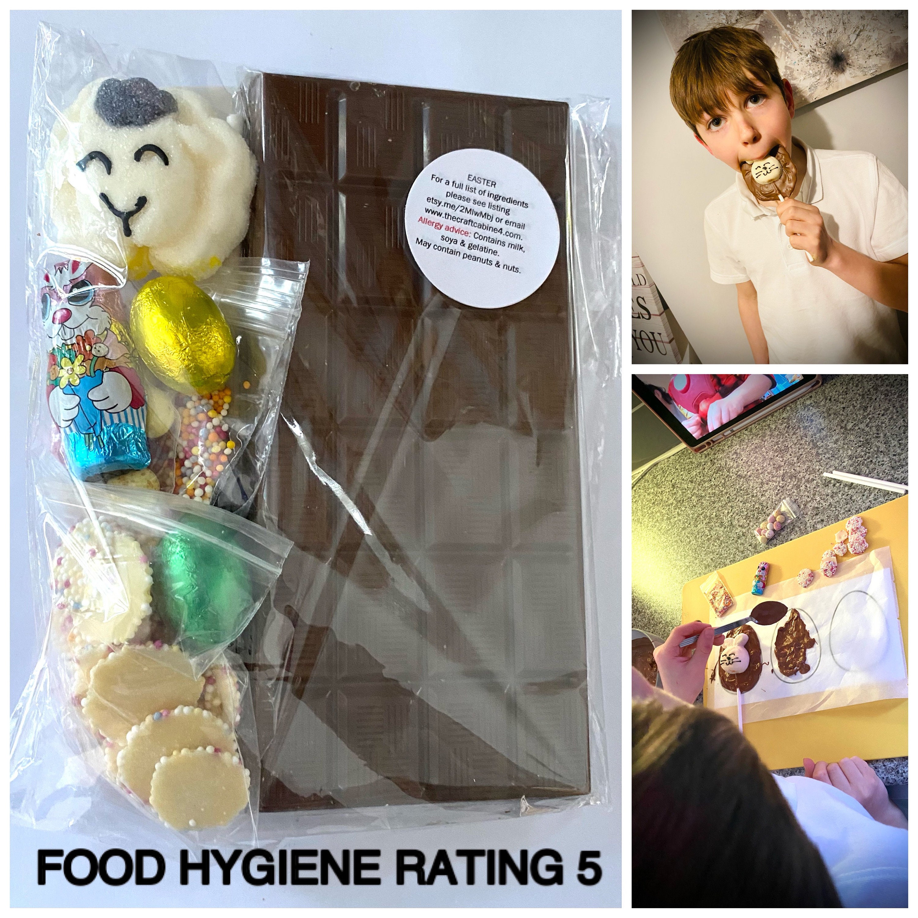 Rainbow Chocolate Lolly Making Kit-make Own Lolly-kids - Etsy UK