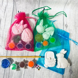 Easter Craft Kit in Organza Gift Bag-easter Hunt Party Gift-paint Set ...