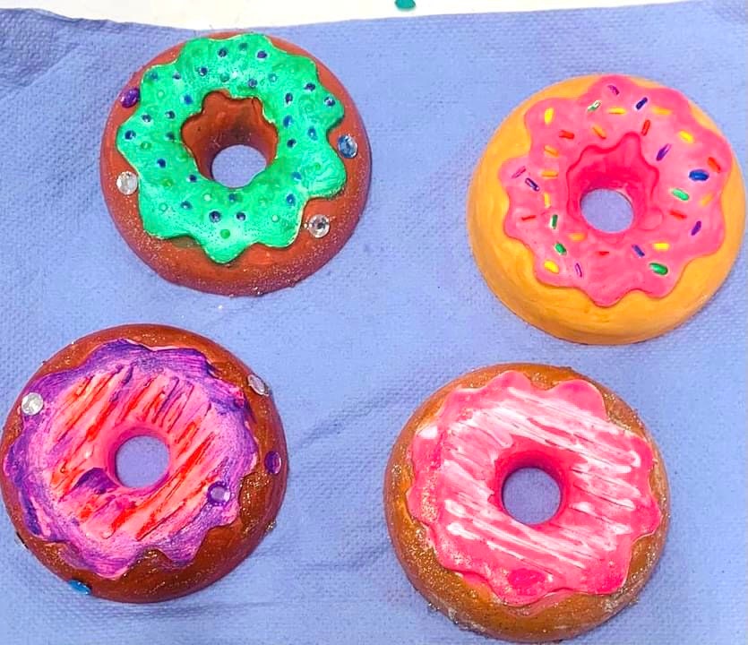 Donut Craft Kit Organza Gift Bag-unique Party Bag Favour/fillers ...