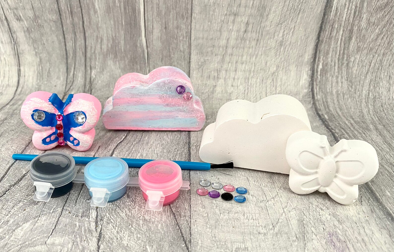Craft Kit Party Bag-ceramic Clouds Craft Set-paint - Etsy