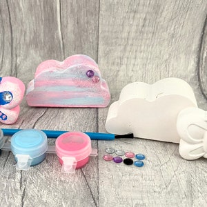 Craft Kit Party Bag-ceramic Clouds Craft Set-paint Set-sleepover Party ...