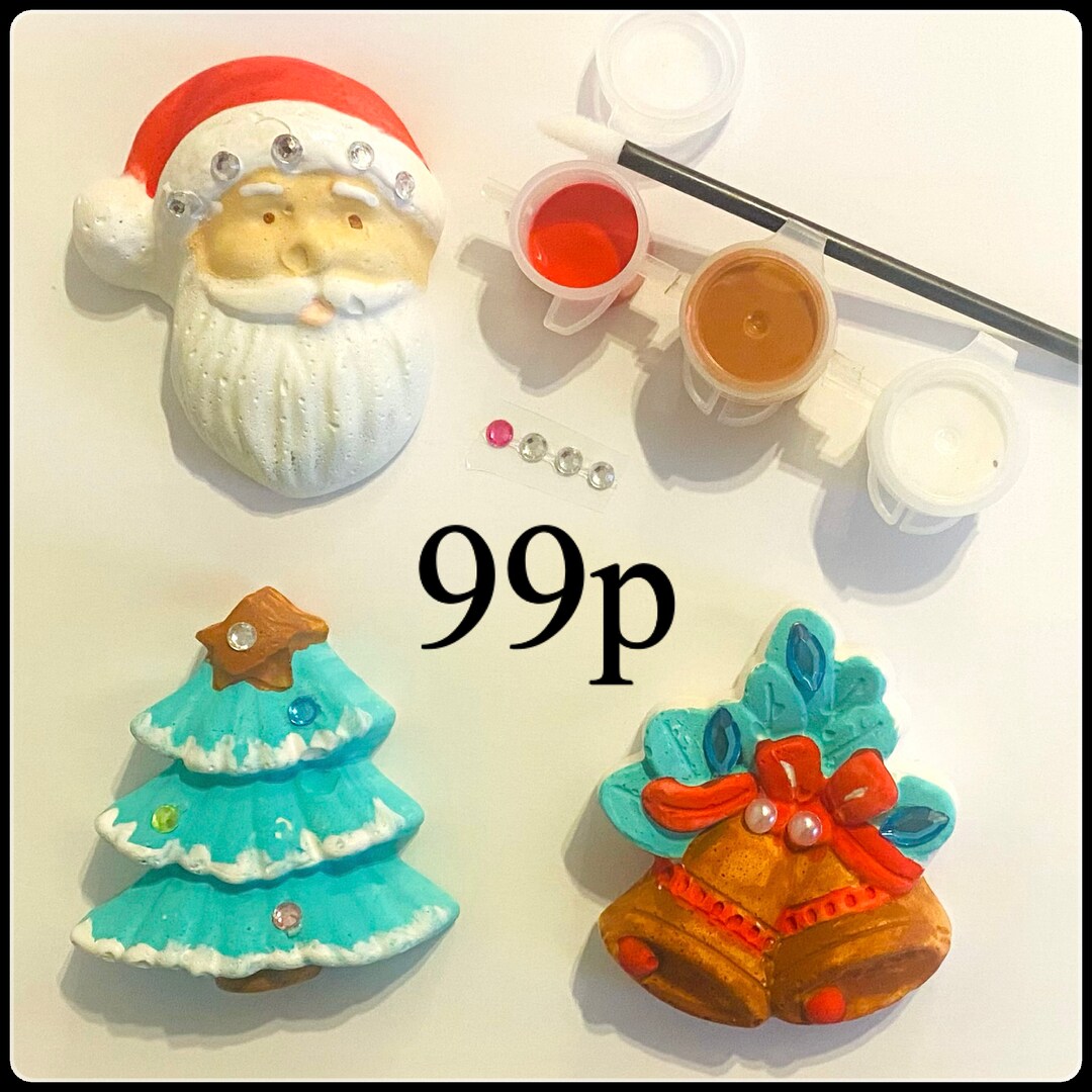 Christmas Craft Kit From 99p-unique Christmas Gift/party Bag Favour ...
