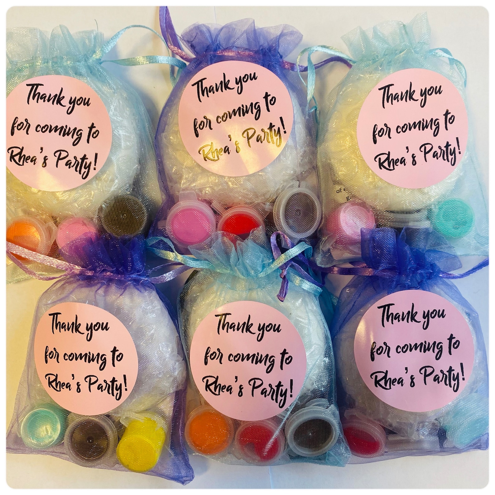Donut Craft Kit in Organza Gift Bag-unique Party Bag Favour/fillers ...