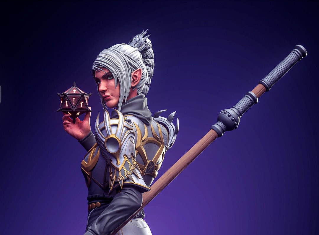 Shadowheart bg3_fan Art/sculpture Unpainted or Fully Painted - Etsy