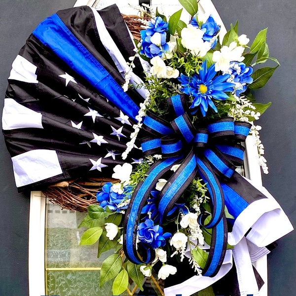 Police Wreath - Etsy