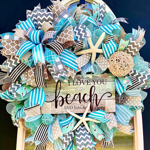 Beach Wreath - Etsy