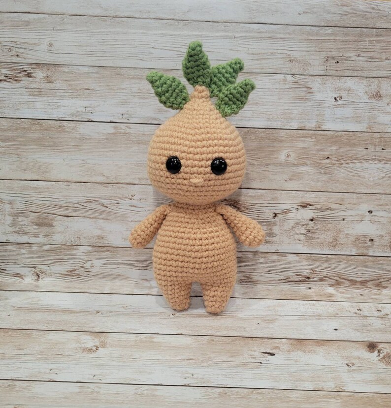 Baby Mandrake Root Amigurumi Doll Pattern Crochet - Etsy