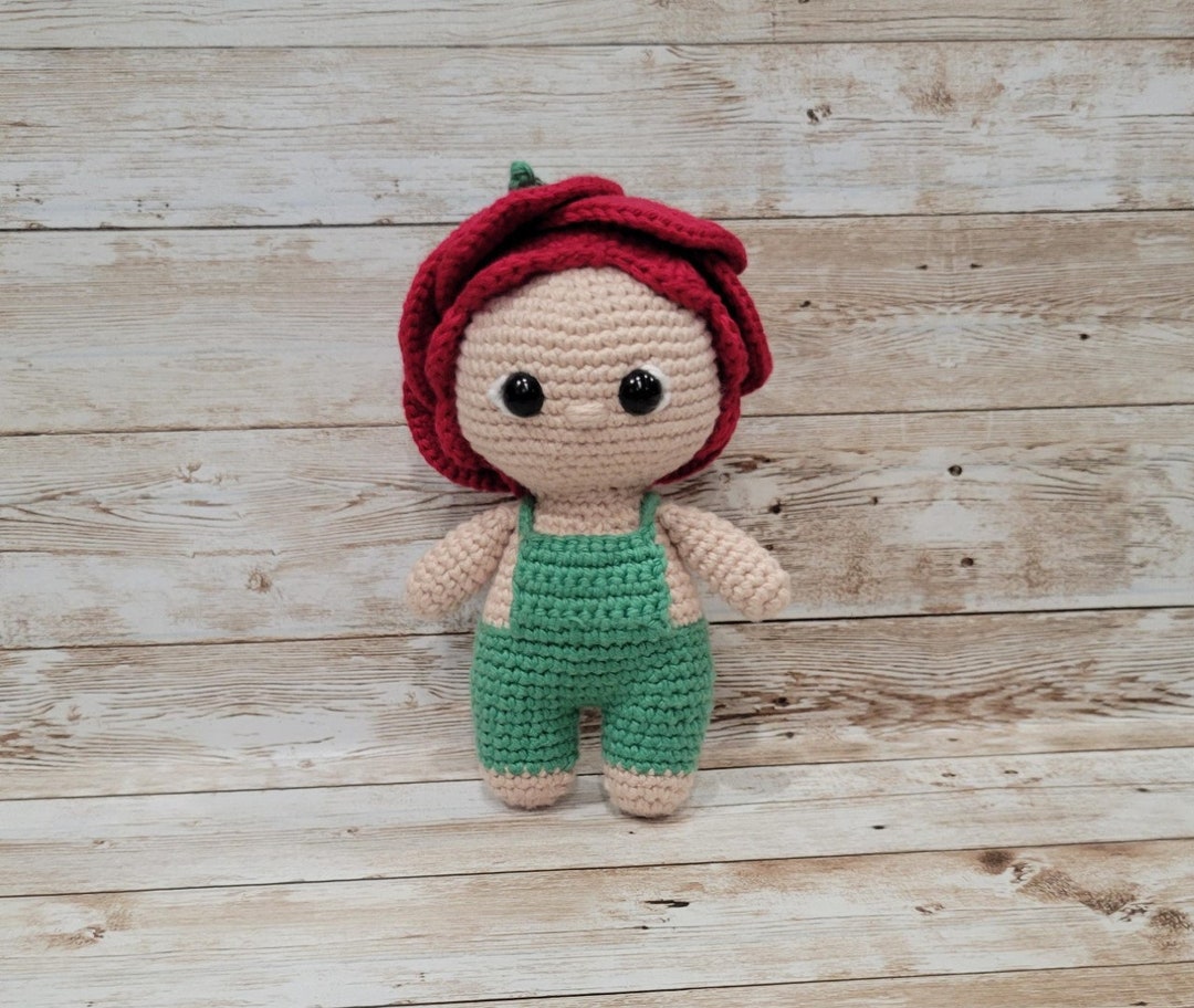 Rose Doll Crochet Amigurumi Pattern - Etsy