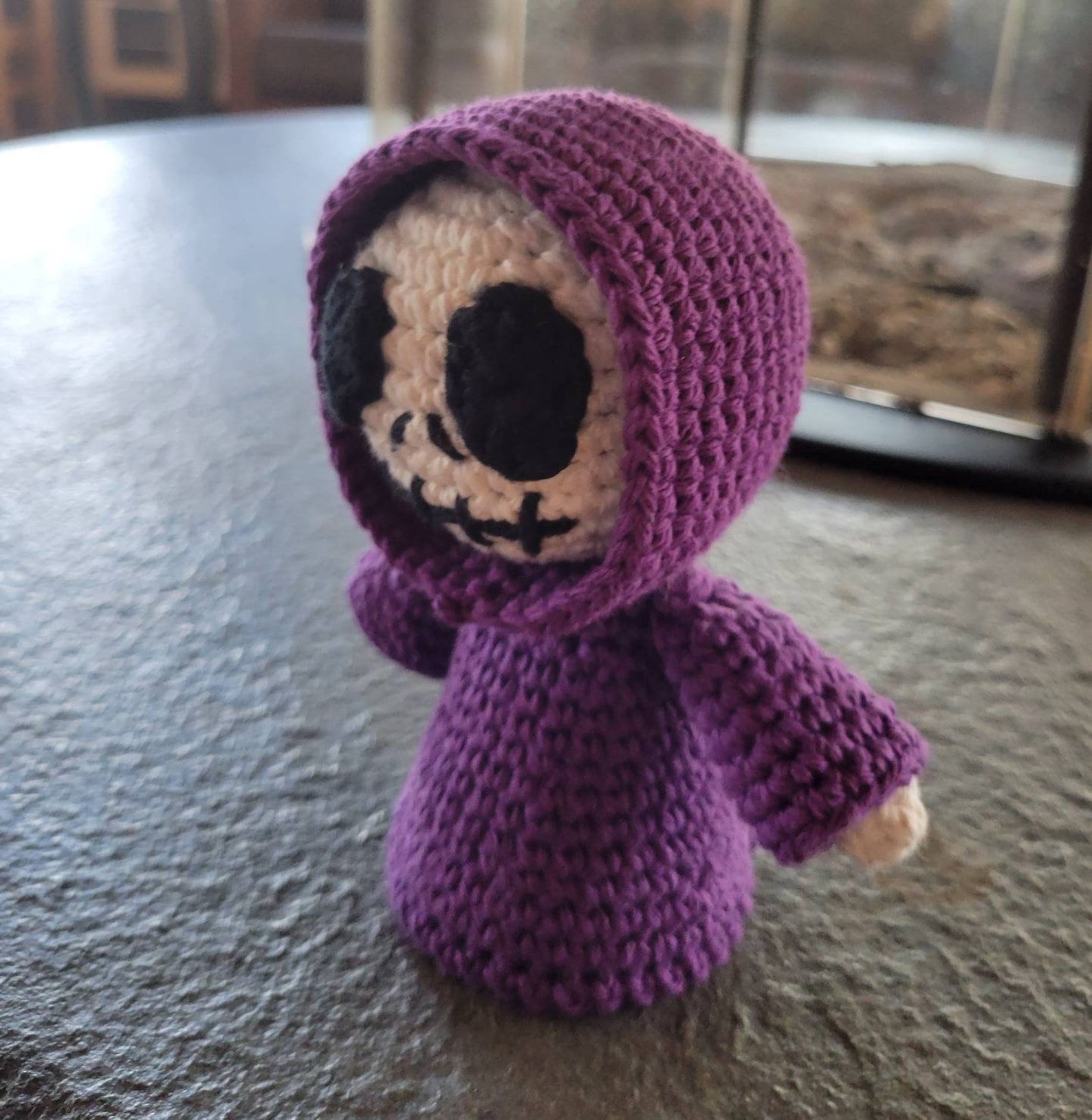 Grim Reaper Halloween Amigurumi Doll Pattern Crochet - Etsy