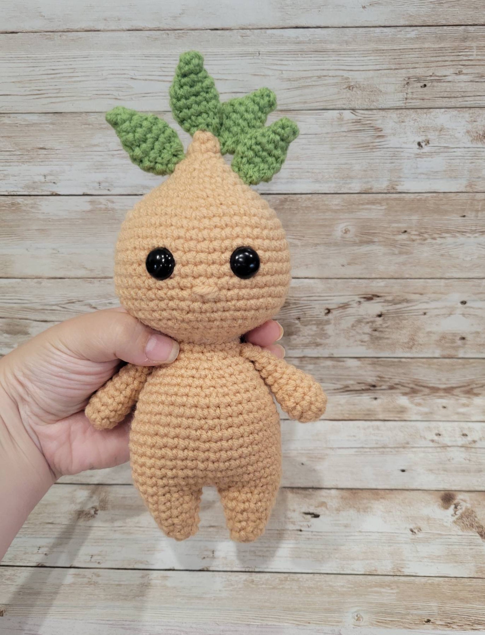 Baby Mandrake Root Amigurumi Doll Pattern Crochet - Etsy